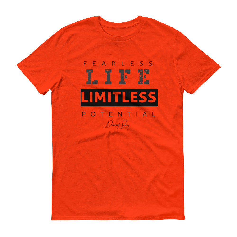 Men's Fearless Life Limitless Potential short sleeve t-shirt | Deviant Sway